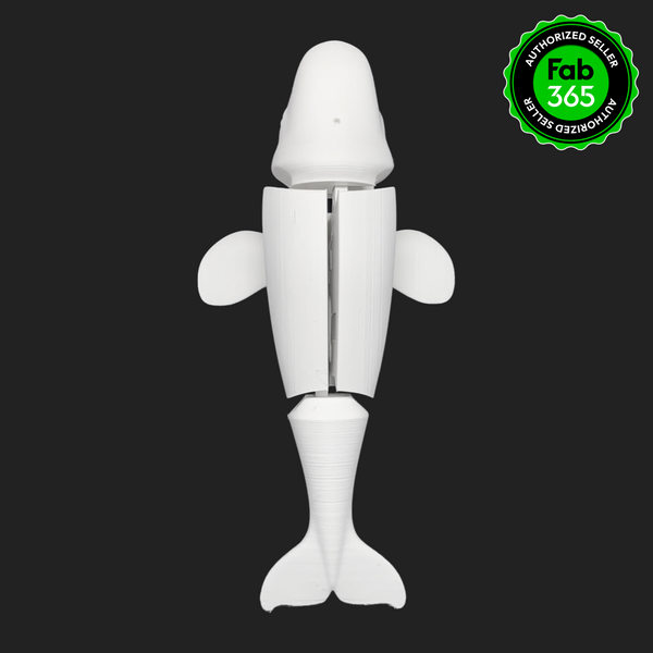 Foldable Beluga Whale – Makerwiz