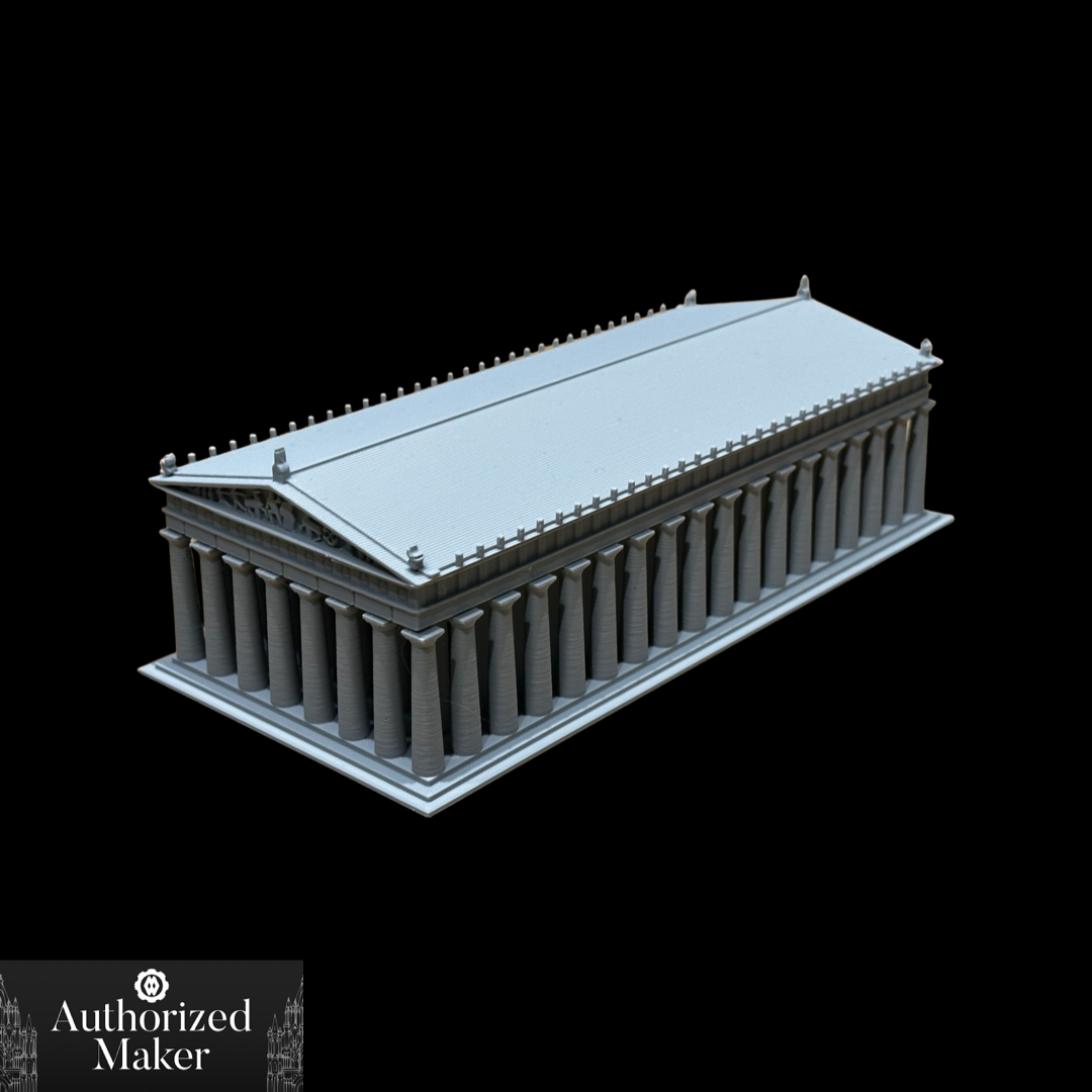Parthenon Reconstruction Before And After