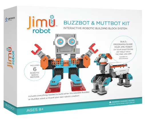 UBTech Jimu Robot BuzzBot & MuttBot Kit – Makerwiz